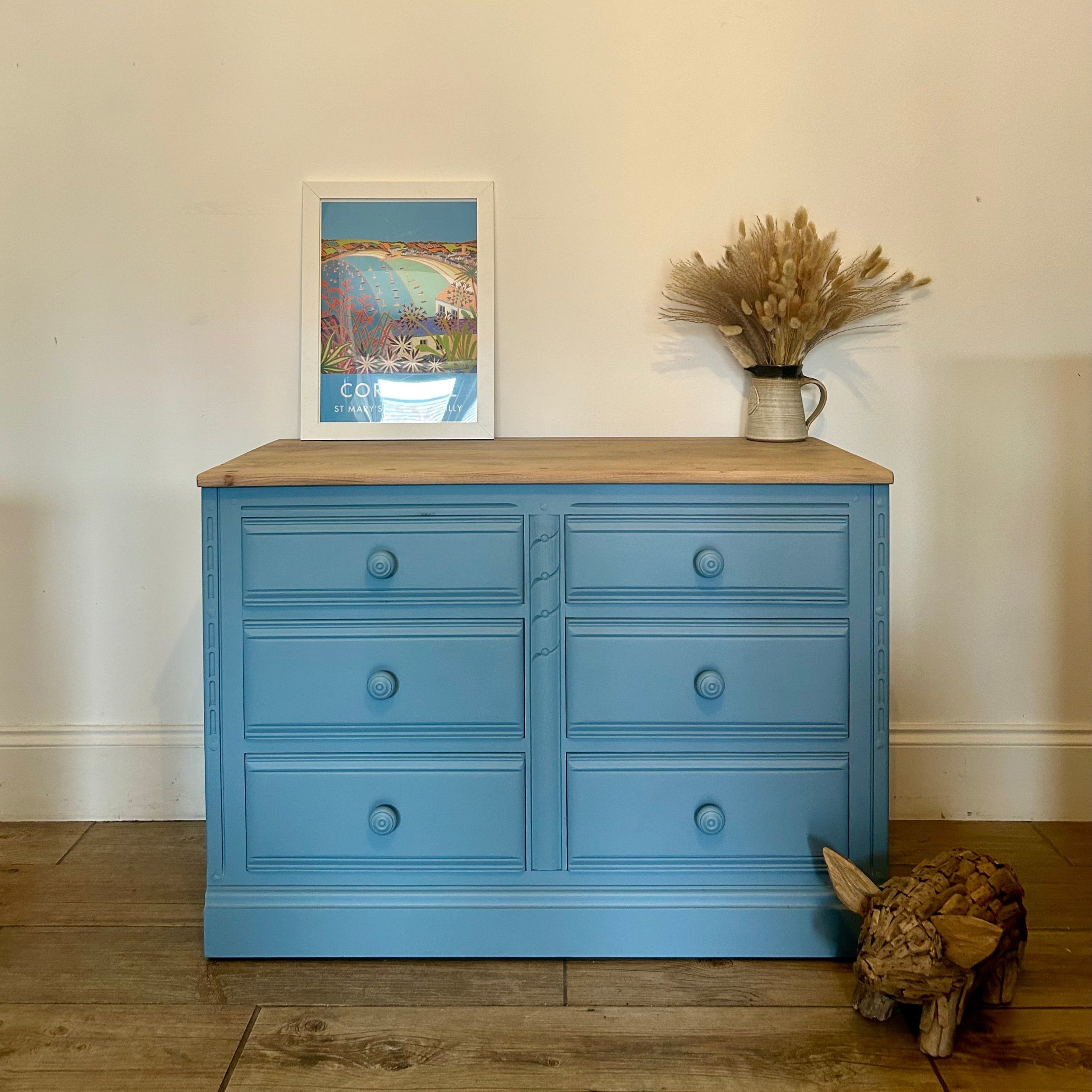 Vintage Ercol painted chest of drawers – Vintage living home